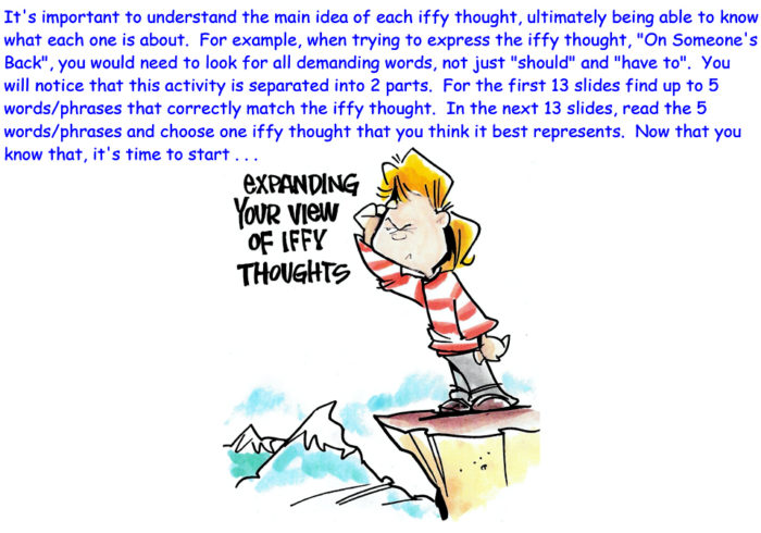 Tossing Around Iffy Thoughts - Still Images (coming soon!) - On Second ...